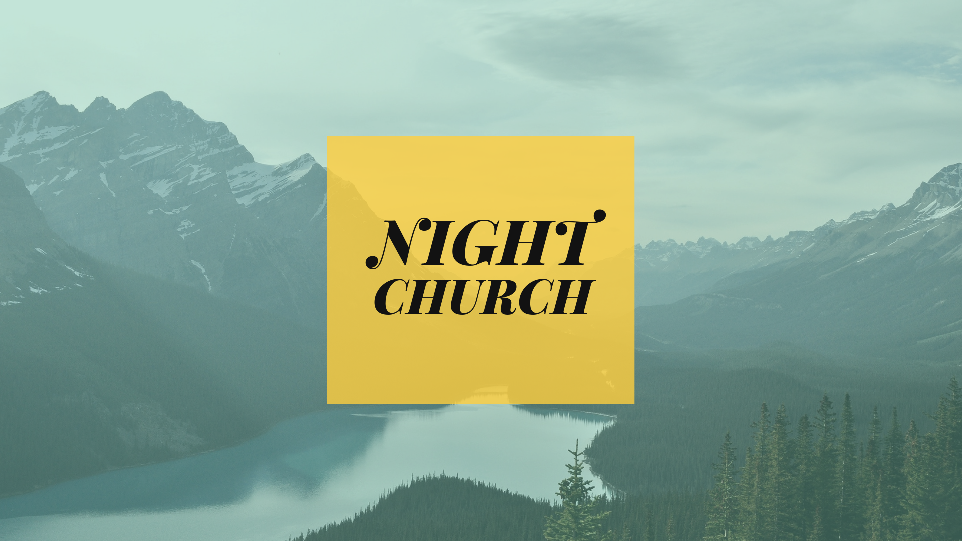 Night Church » Woonona Baptist Church